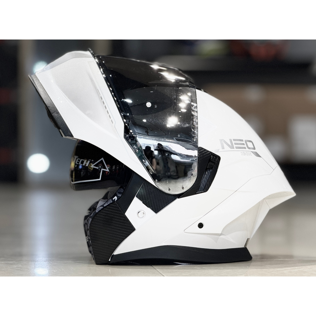 Spyder Neo Icon Modular Dual Visor Helmet with Free Extra Clear Visor ...