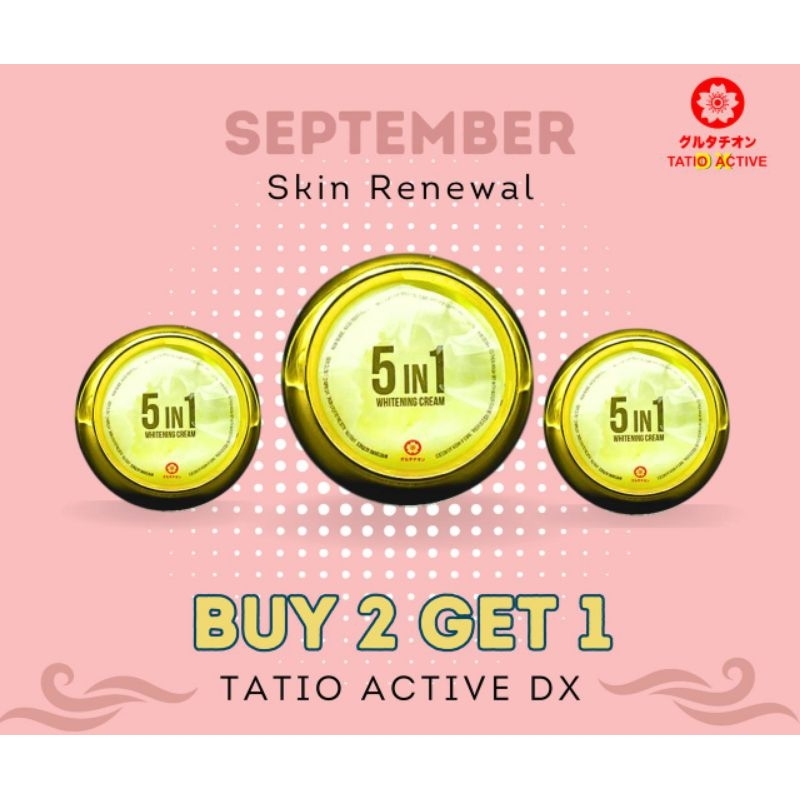 Buy 2 Take 1 TATIO ACTIVE Dx 5 in 1 Cream ("September Skin Renewal ...