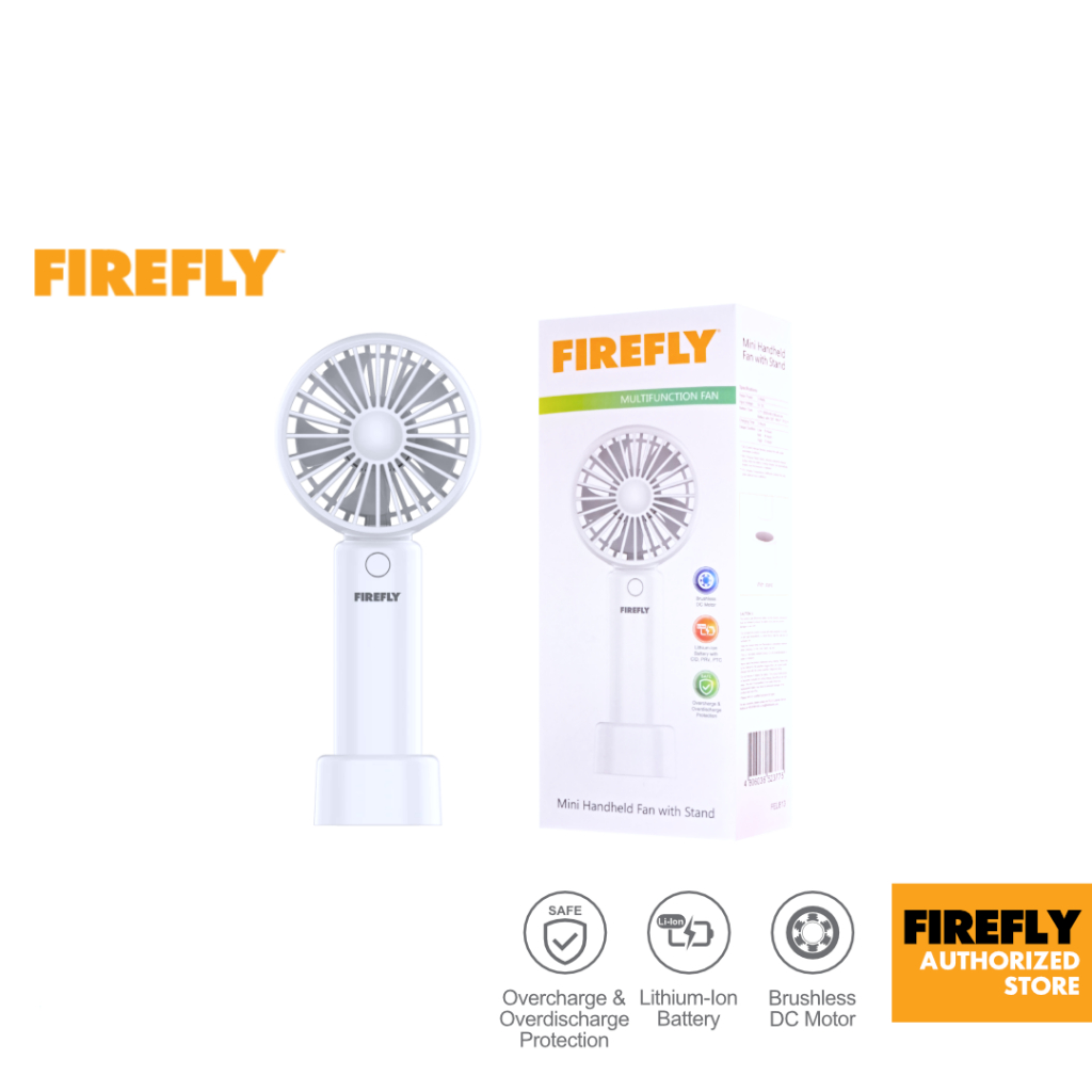 Firefly Mini Handheld Fan with Stand FEL813 | Shopee Philippines