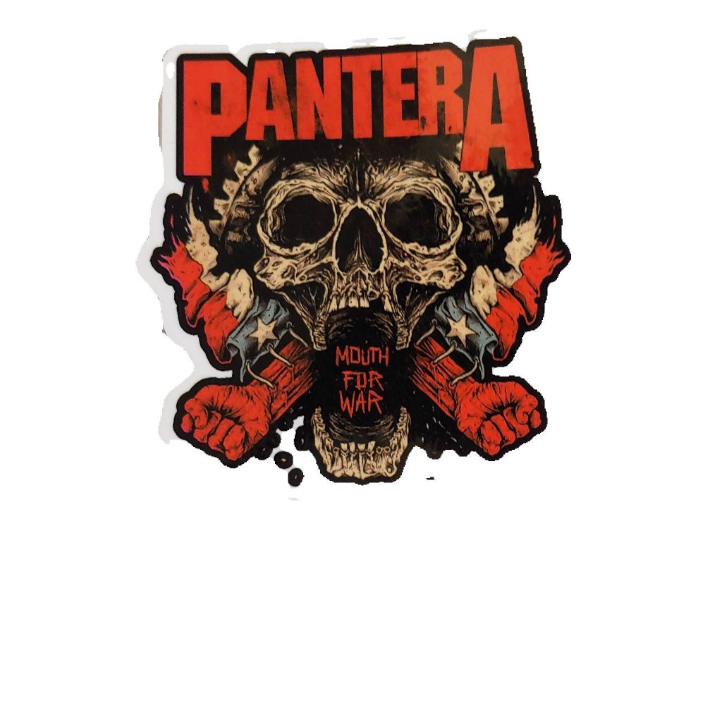 PANTERA ROCK N ROLL BAND VINYL STICKERS | Shopee Philippines