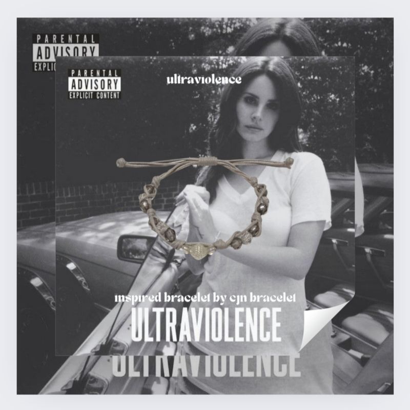 Ultraviolence Album by Lana Del Rey Inspired Bracelet | Shopee Philippines