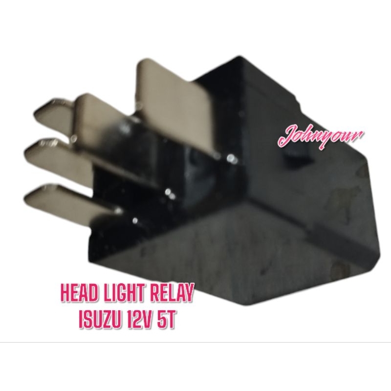 HEADLIGHT RELAY / POWER RELAY for ISUZU 12V 5 Teeth | Shopee Philippines