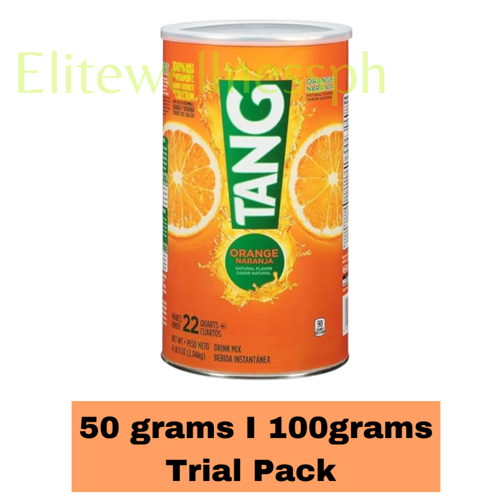 Tang Orange Flavoured Powder Drink Mix ( 50 grams I 100 grams ...