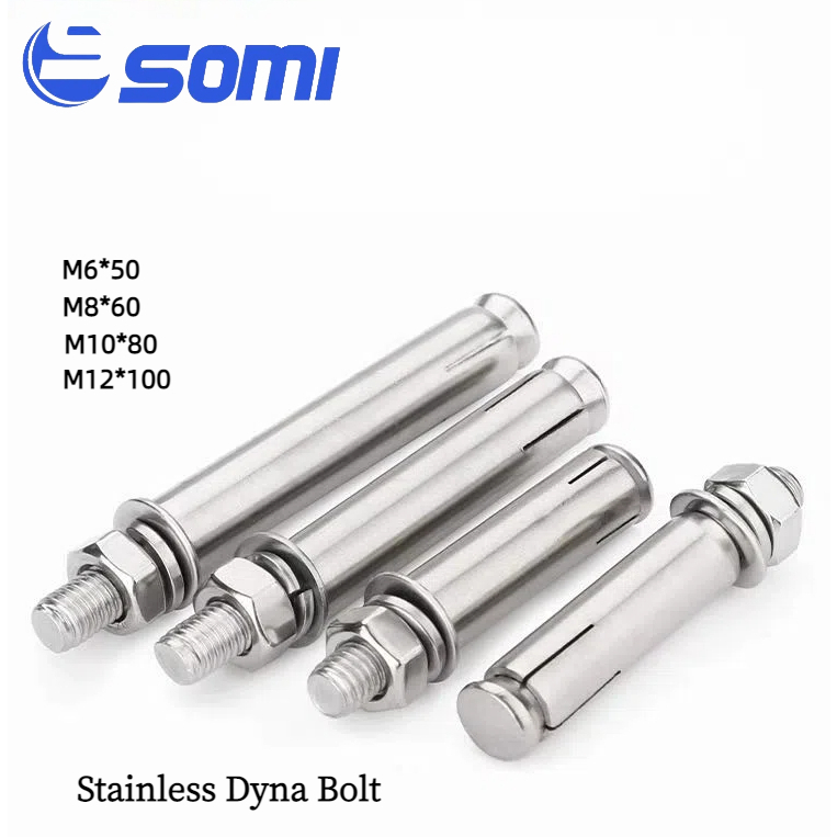 Stainless Dyna Bolt Stainless Expansion Bolt Dya Bolt Sleeve Anchor M6 ...