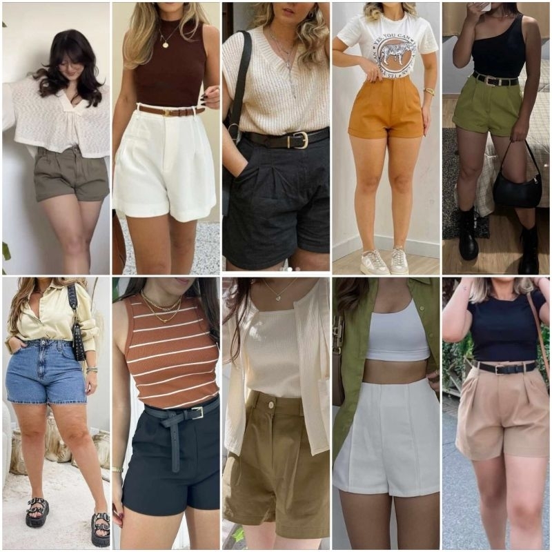 formal/zipper short bundle sale(6pcs) | Shopee Philippines