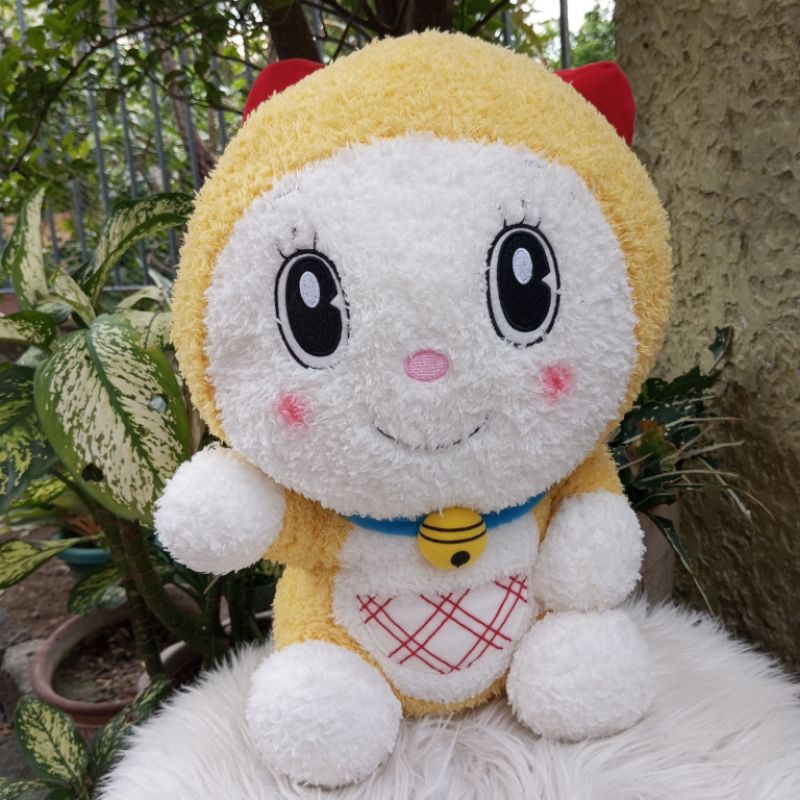 Fujiko Doraemon DORAMI-CHAN Warm And Cozy Sitting Plush Toy | Shopee ...