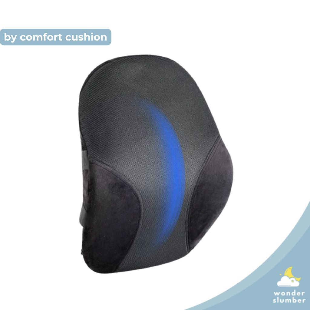 Ergonomic Lumbar Back Support Cushion - Premium Memory Foam | Shopee ...