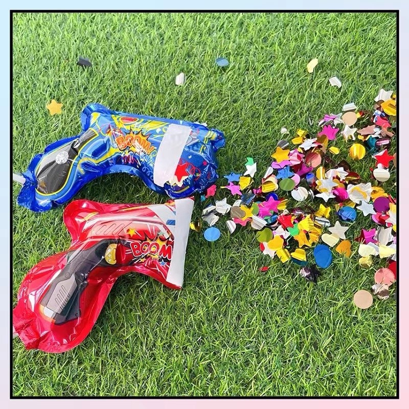 Confetti Balloon Gun Inflatable Balloon Firework Gun For Your Birthday ...