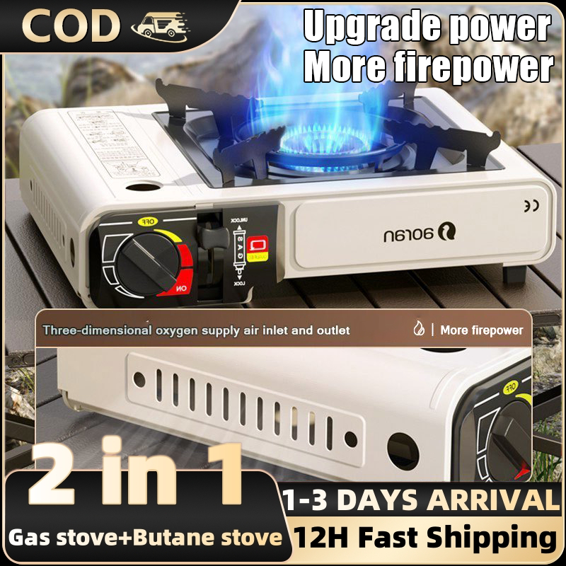 Portable gas stove 2 in 1 butane gas stove camping gas stove butane gas ...