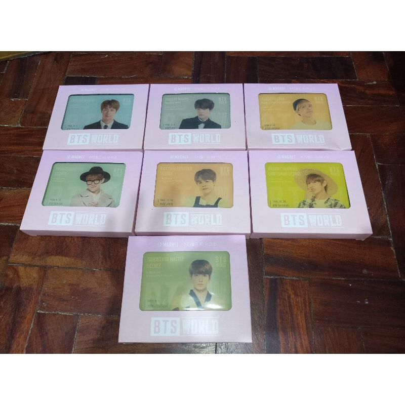 BTS Fridge ID Magnets- DENT & DAMAGE BOX OR PACKAGING | Shopee Philippines