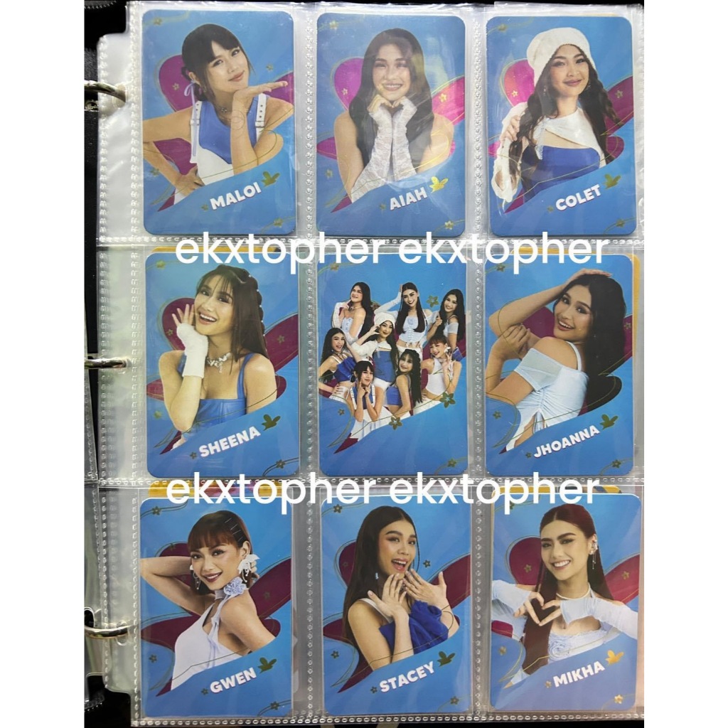 BINI x Modess Limited Edition Photocard Pasabuy with Napkin Products ...