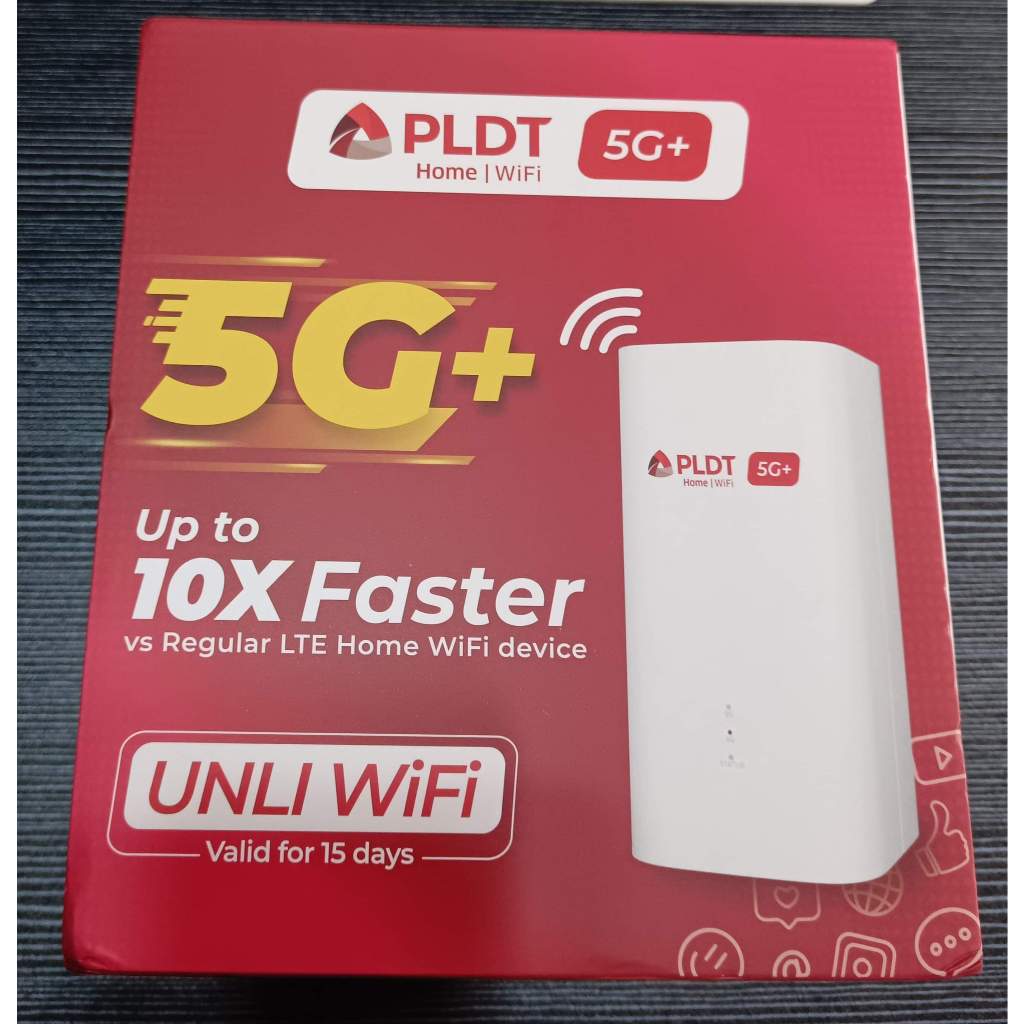 PLDT Home Prepaid WiFi 5G+ H153-381 w/ FREE UNLI WiFi valid for 15 days ...