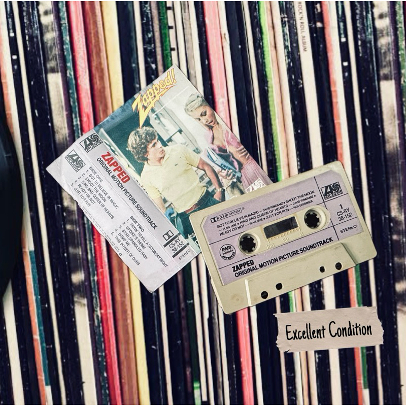 Zapped Cassette Tape Original Cassettes Vintage Zapped Movie Sountrack ...