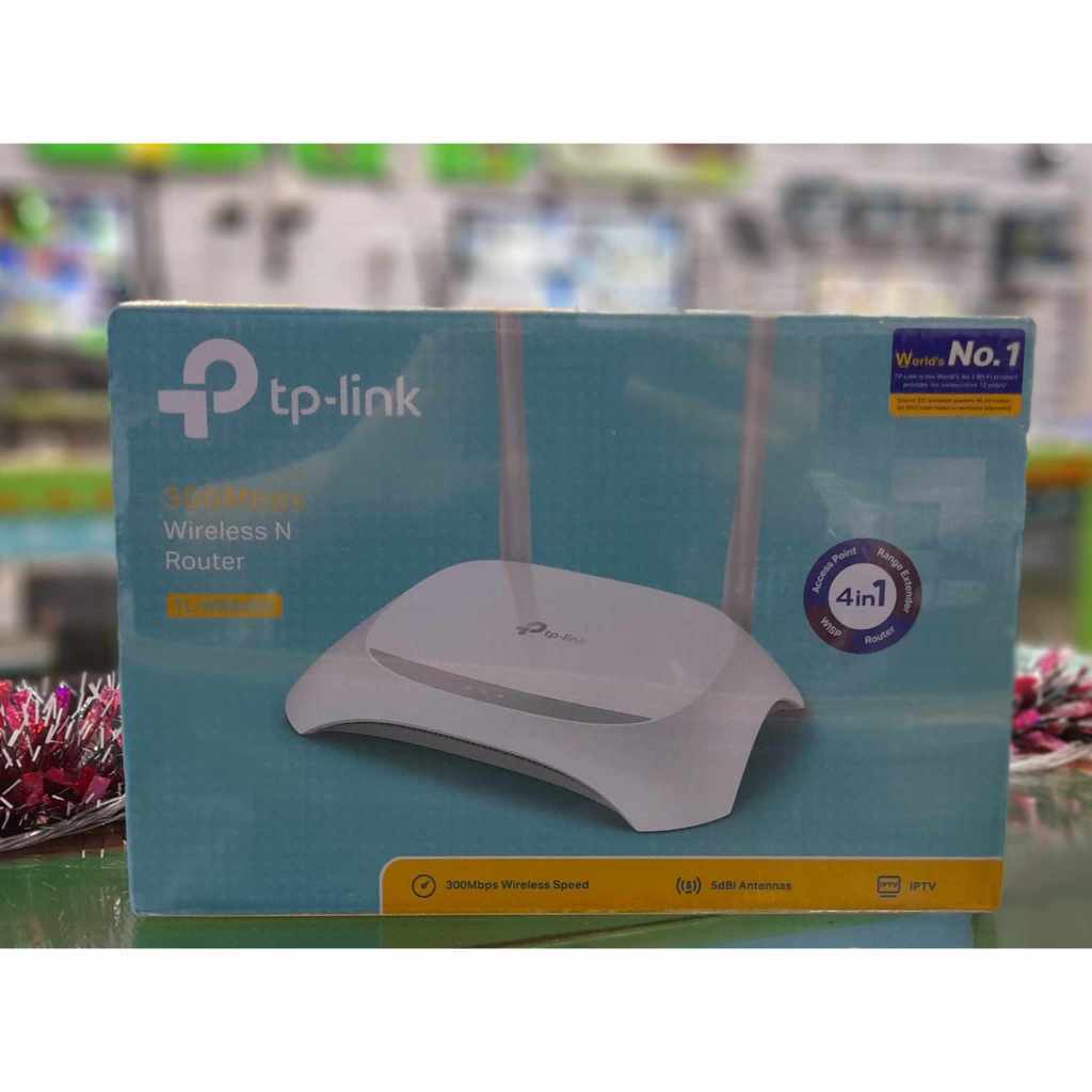 TP-Link (TL-WR840N) Wireless N Router 300Mbps | Shopee Philippines