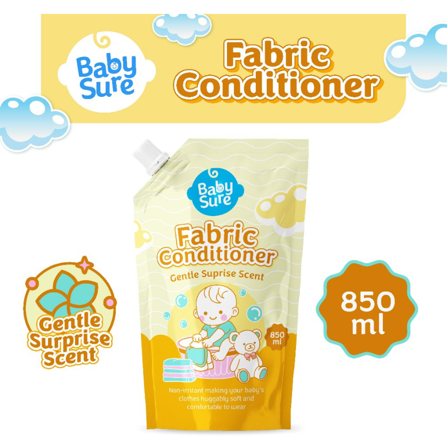 BABY SURE FABRIC CONDITIONER- GENTLE SURPRISE ( Sweet and Floral Scent ...