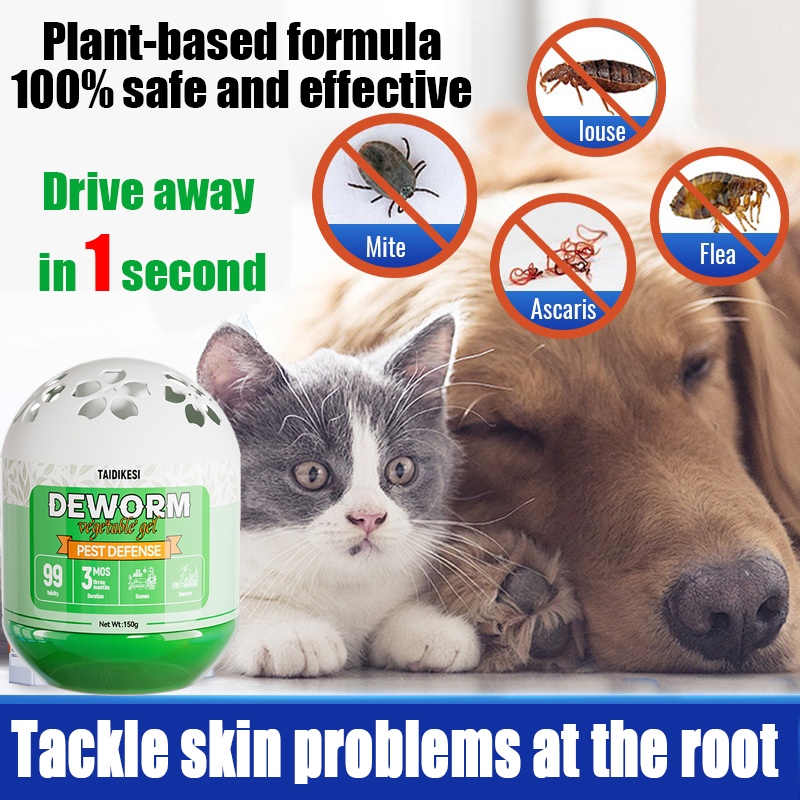 pet parasite prevention Long-lasting repellent of fleas and ticks for ...