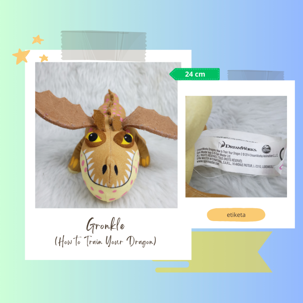 𝙶𝚛𝚘𝚗𝚔𝚕𝚎 (𝙷𝚘𝚠 𝚝𝚘 𝚃𝚛𝚊𝚒𝚗 𝚈𝚘𝚞𝚛 𝙳𝚛𝚊𝚐𝚘𝚗) 𝙿𝚕𝚞𝚜𝚑 𝚃𝚘𝚢 | Shopee Philippines
