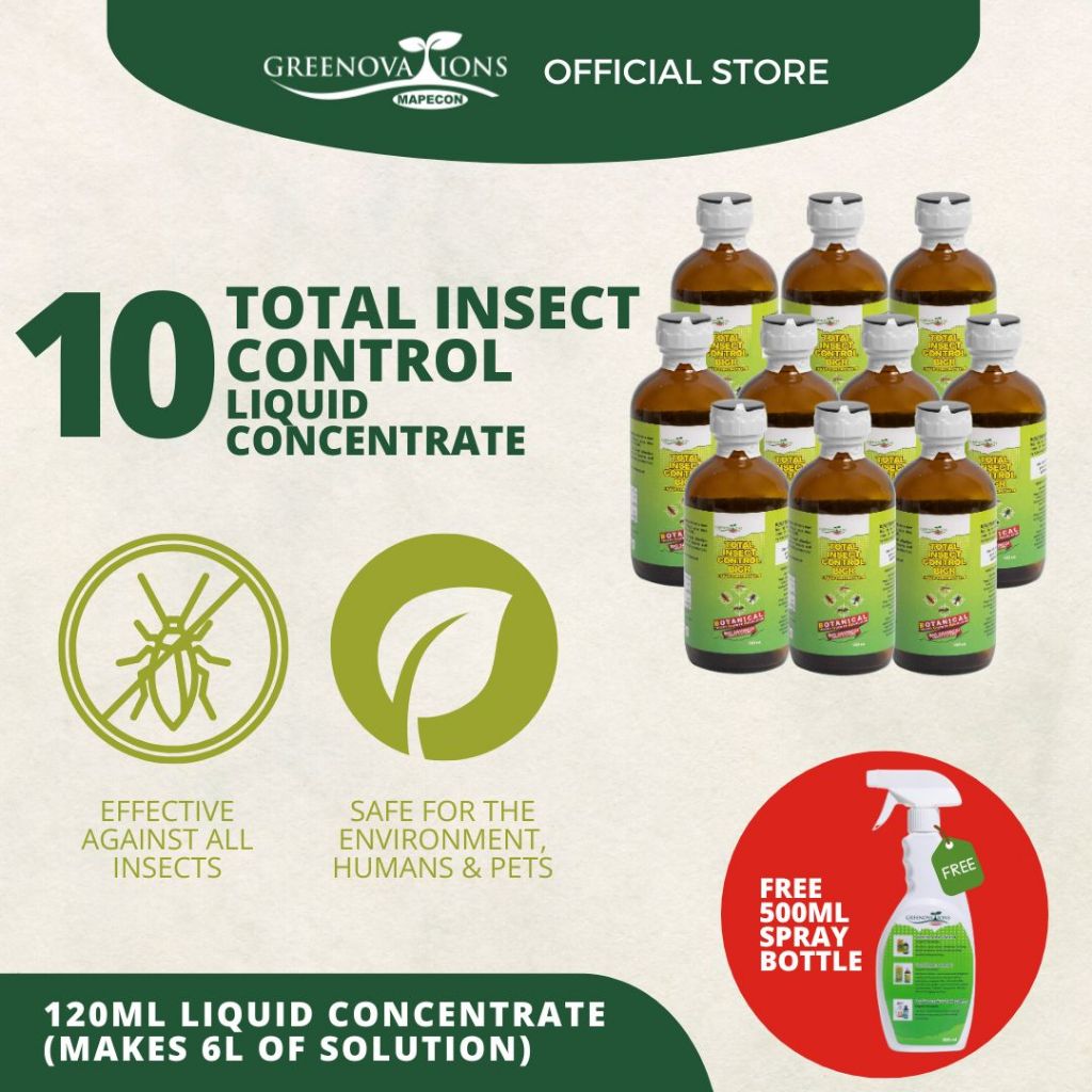 MAPECON GREENOVATIONS Total Insect Killer HI-IGR Liquid Concentrate ...