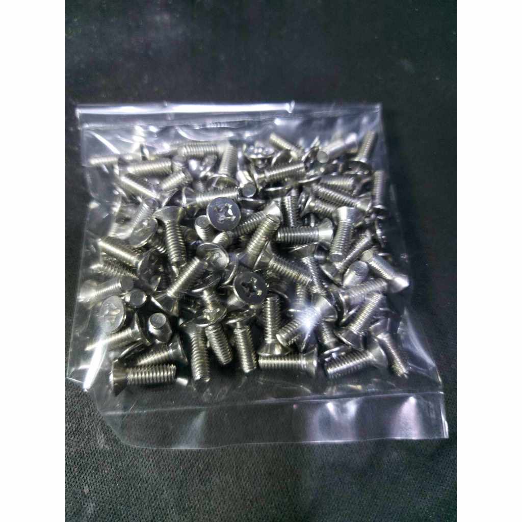 4 x 12 mm Philip Screw/Bolt for Brake fluid Cap any Motorcycles(100's ...