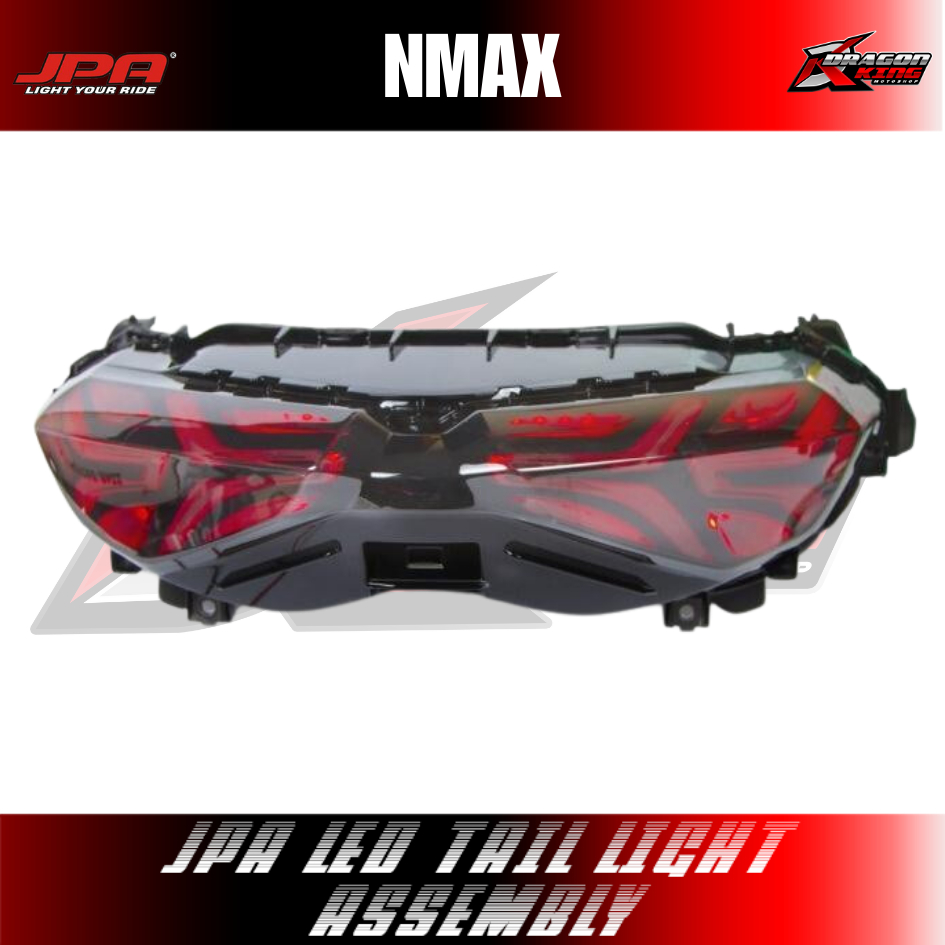 JPA INTEGRATED TAIL LIGHT & FRONT SIGNAL LIGHT FOR YAMAHA NMAX V2 & V2 ...