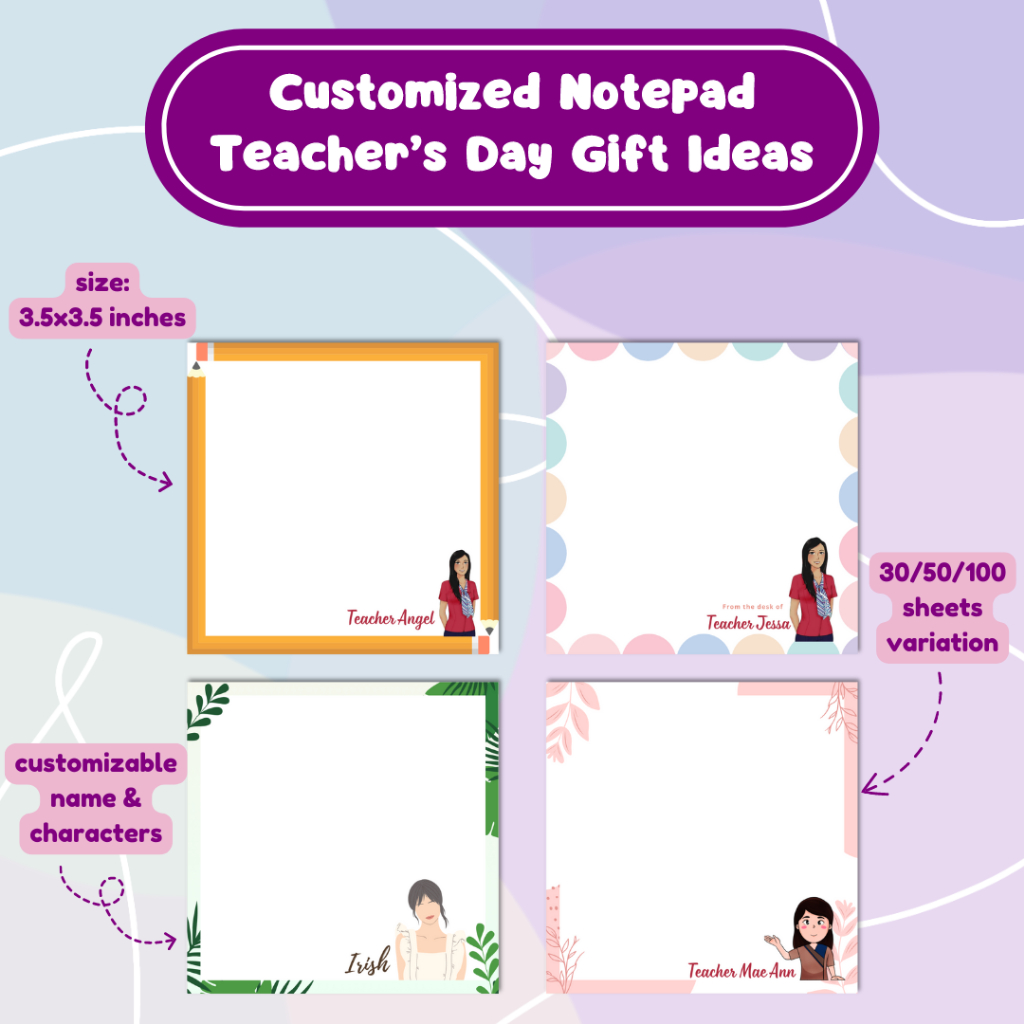 Notepad Memopad for Teachers Day Teachers Day Gift Ideas | Shopee ...
