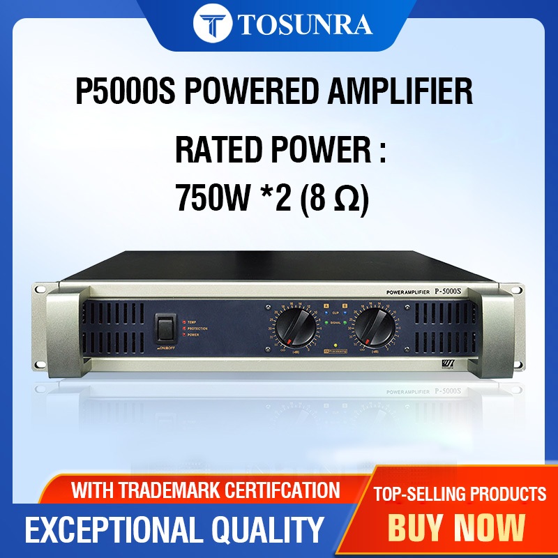 【TOSUNRA】PURE COPPER/ALUMINUM POWER AMPLIFIER PROFRESSIONAL AMPLIFIER ...