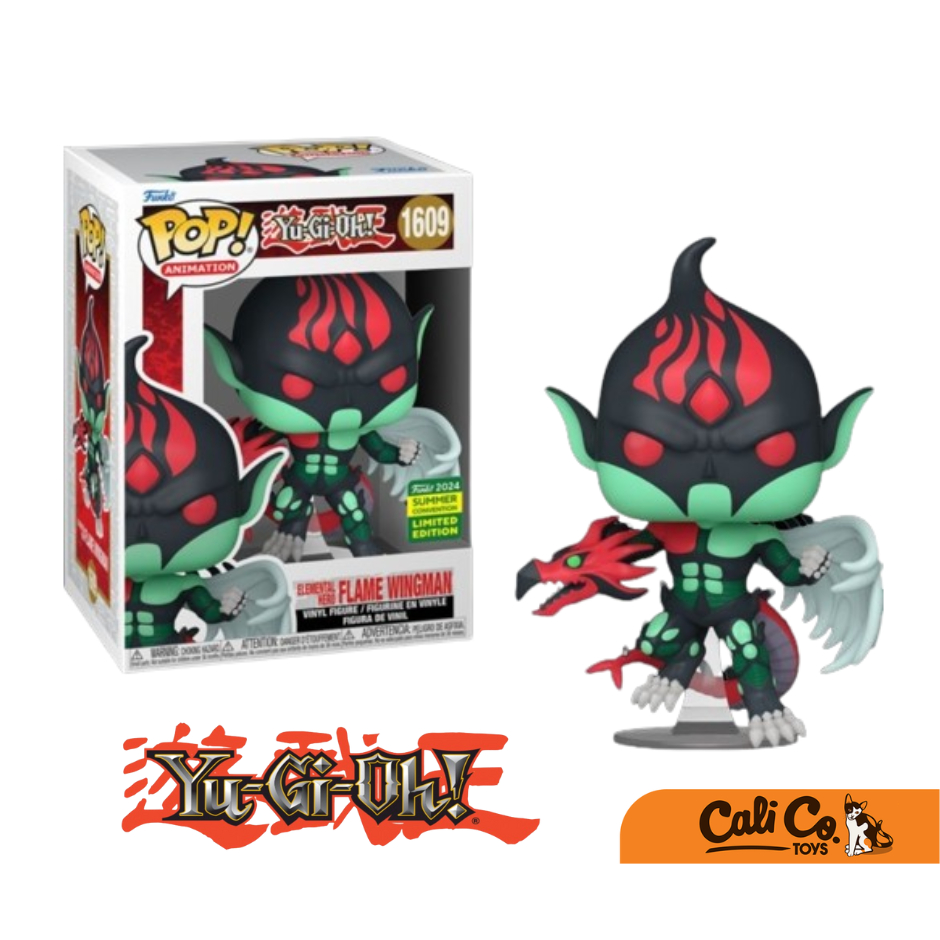 Funko POP! Animation: Yu-Gi-Oh - Elemental Hero Flame Wingman (2024 ...