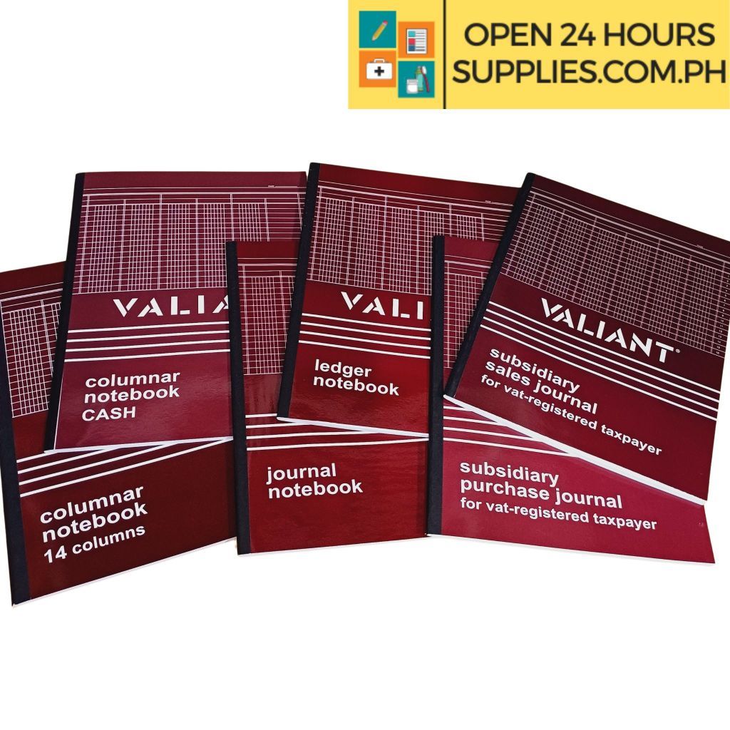 BIR BOOKKEEPING Bundle Vat and Non-vat registered Manual Books of ...