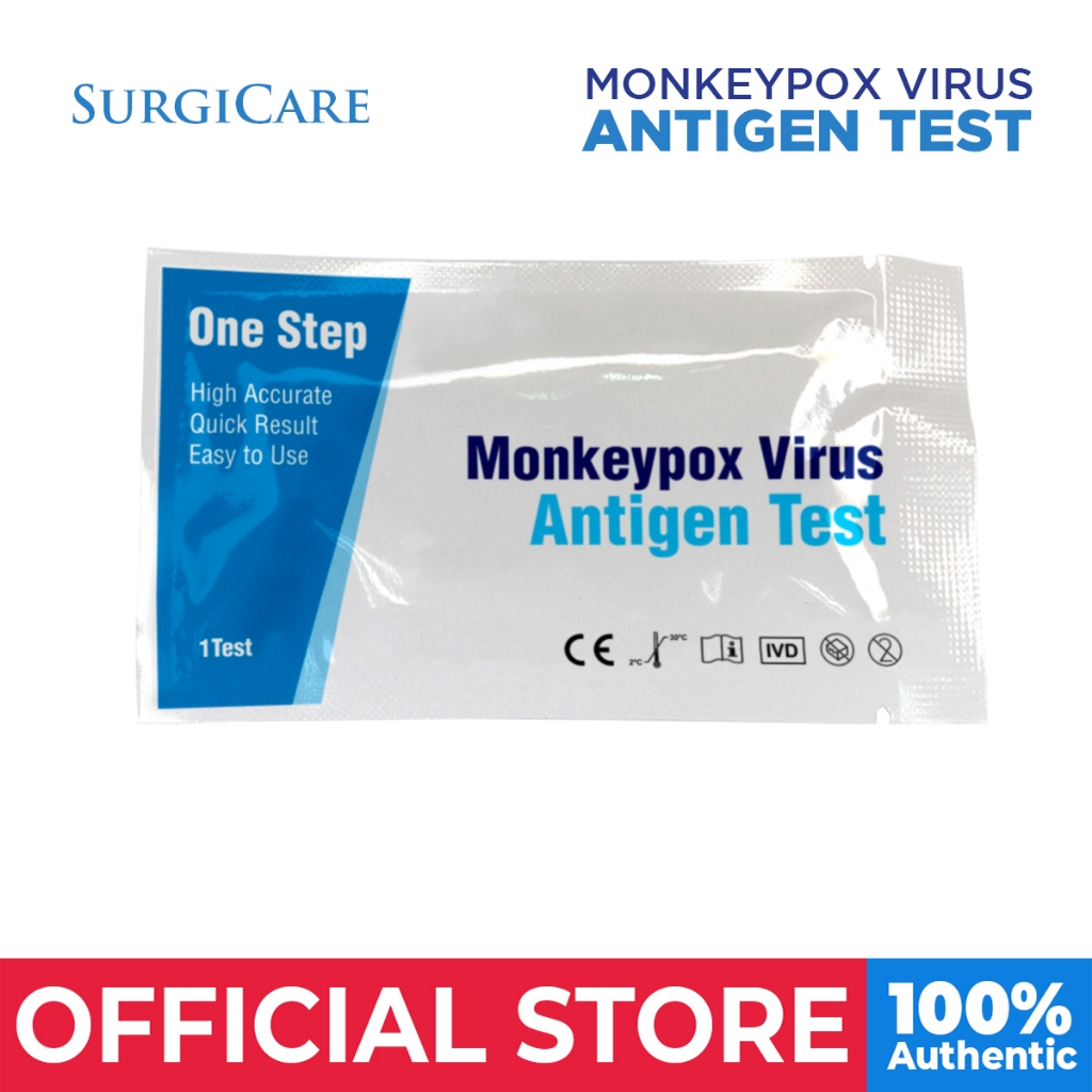 Surgicare Monkeypox Virus Antigen Test Kit - 1 Pack | Shopee Philippines