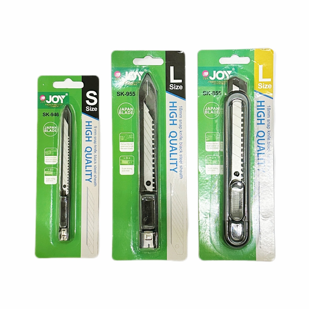 Joy Cutter Snap Knife Black Steel Sheath Japan Blade High Quality ...