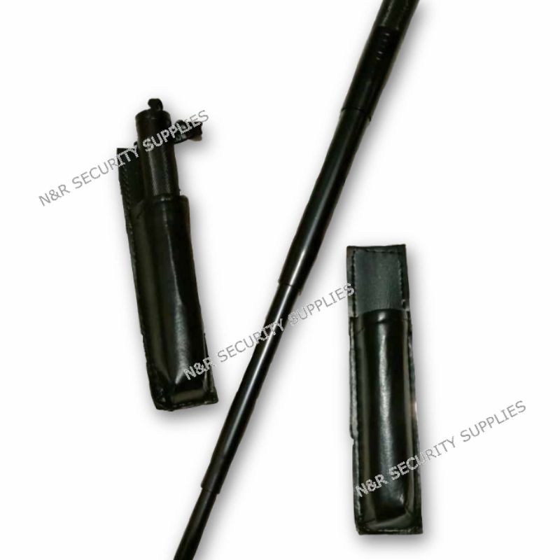 Knight Stick Black and Silver for Security Guard | Shopee Philippines