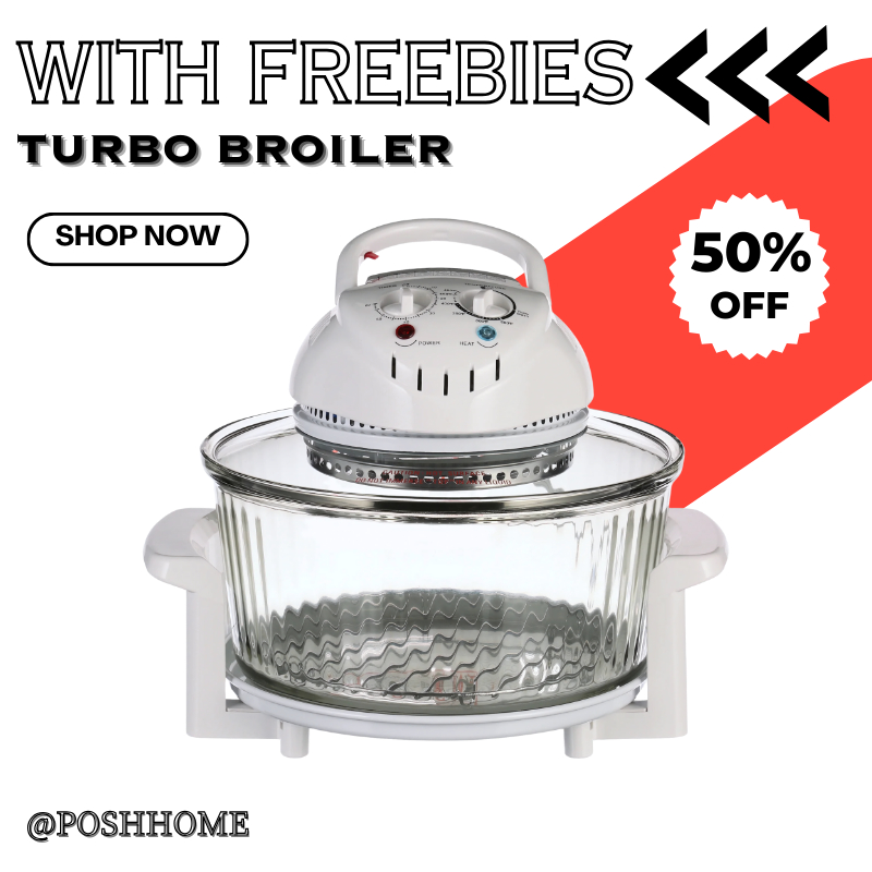 12L and 20L Multi-Function Turbo Broiler Convection Oven and Roaster ...