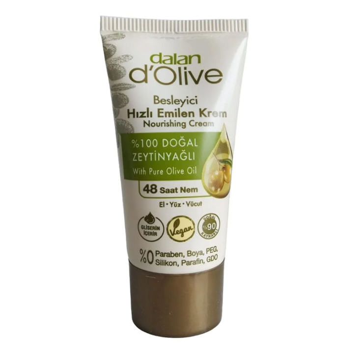 Olive Oil 48hr Intensive Hand and Body Cream Paraben Free Dalan 20ml ...