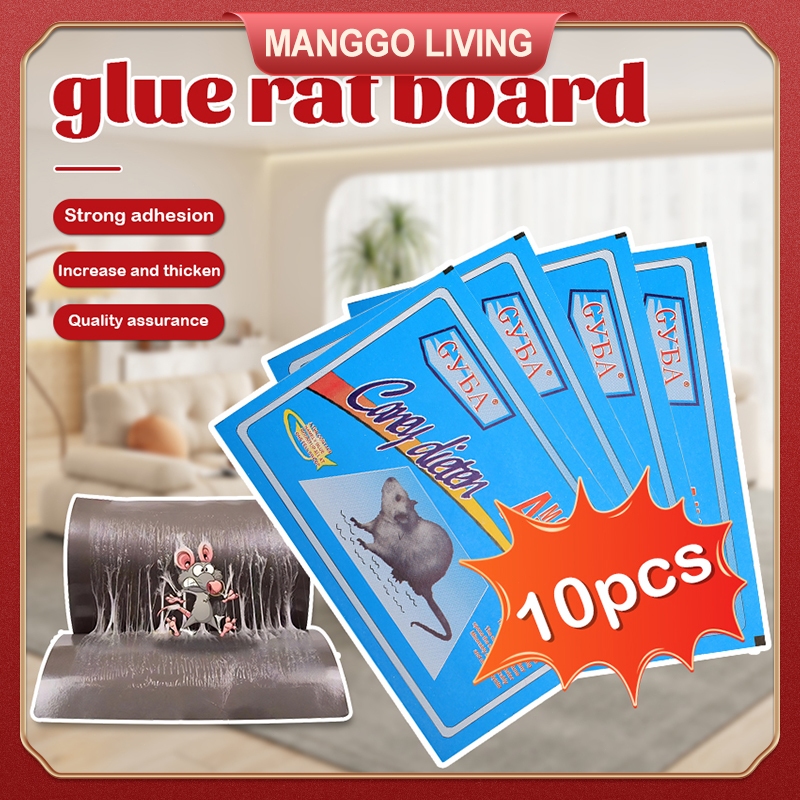 10Pcs Mouse Trap For Big Rats Strong Rat Trap Sticky Mouse Killer Mouse ...
