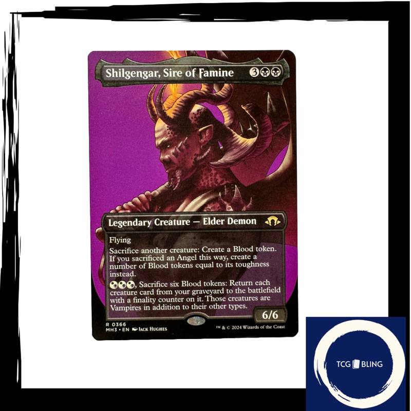 Shilgengar, Sire of Famine MTG- MH3 (Borderless) | Shopee Philippines