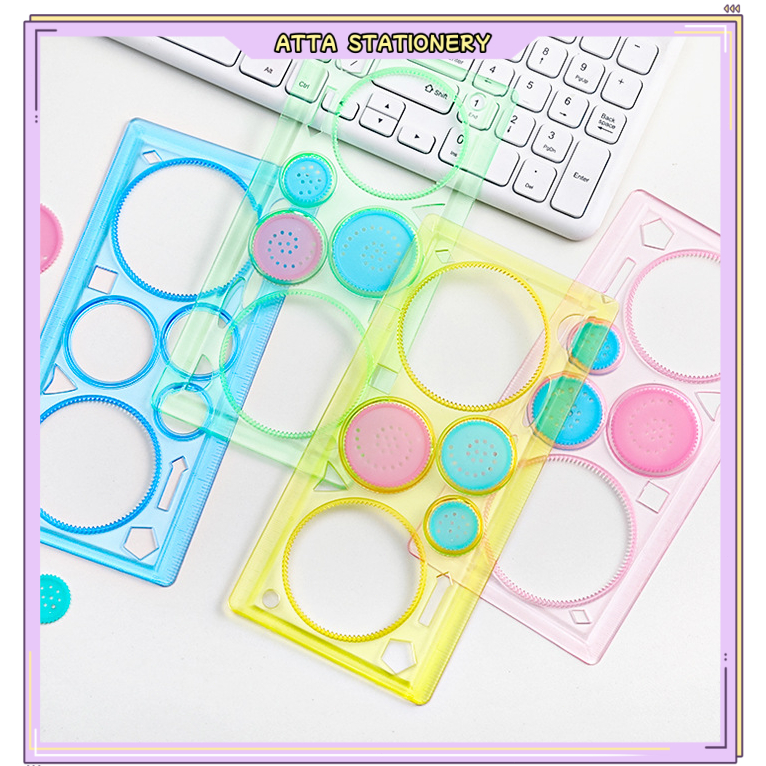 Creative Color Multi-functional Ruler 20CM Drawing Ruler School ...