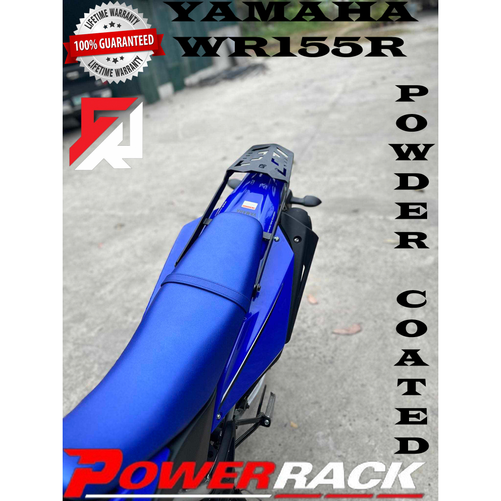 YAMAHA WR155R / WR 155R / TOPBOX BRACKET / CNC LASER CUT PLATED / HEAVY ...