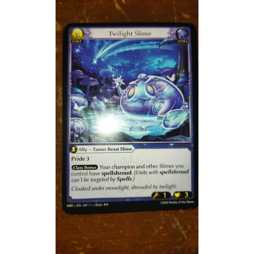 GA Twilight Slime SR Mercurial Heart MRC Grand Archive English GATCG ...