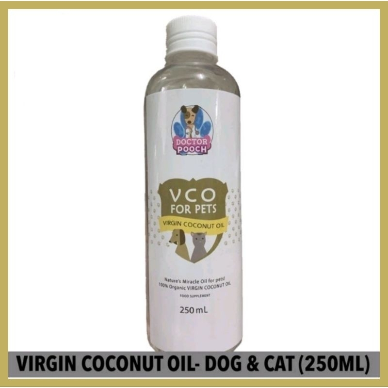 Doctor Pooch VCO (Virgin Coconut Oil) For Pets (250mL)100% Organic ...