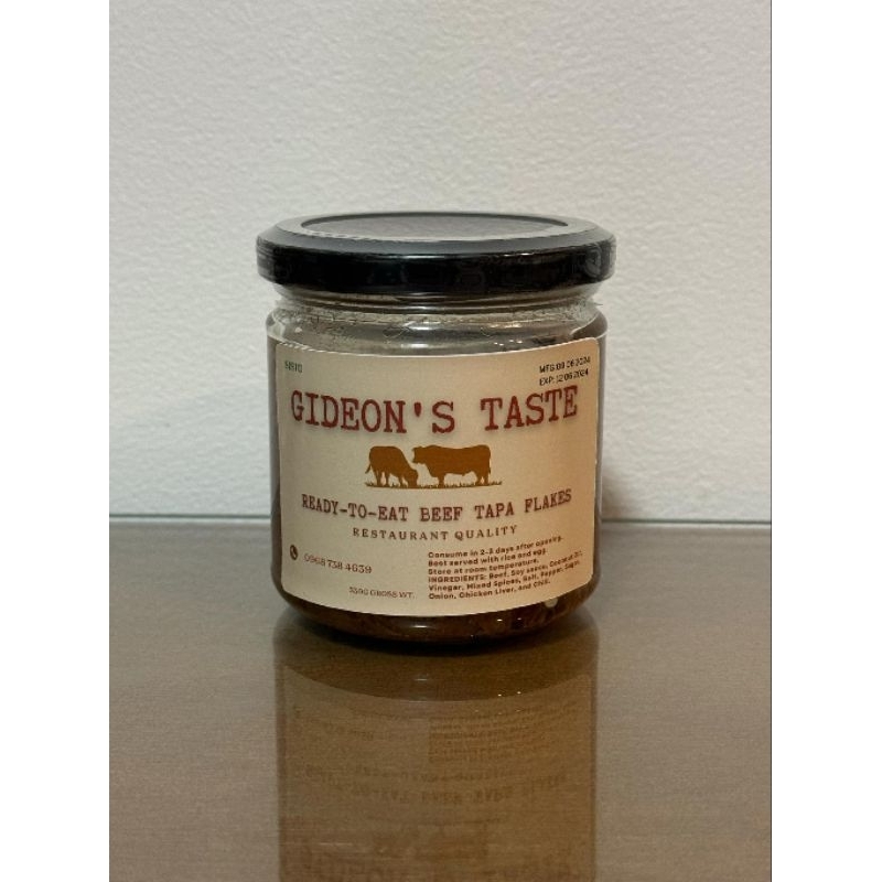Gideon's Taste Beef Tapa Flakes | Shopee Philippines