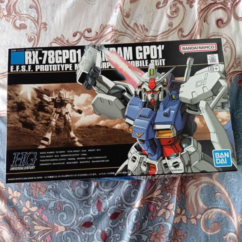 Bandai Gpo1 high Grade HG 1/144 Gundam mecha robot model kit toys ...