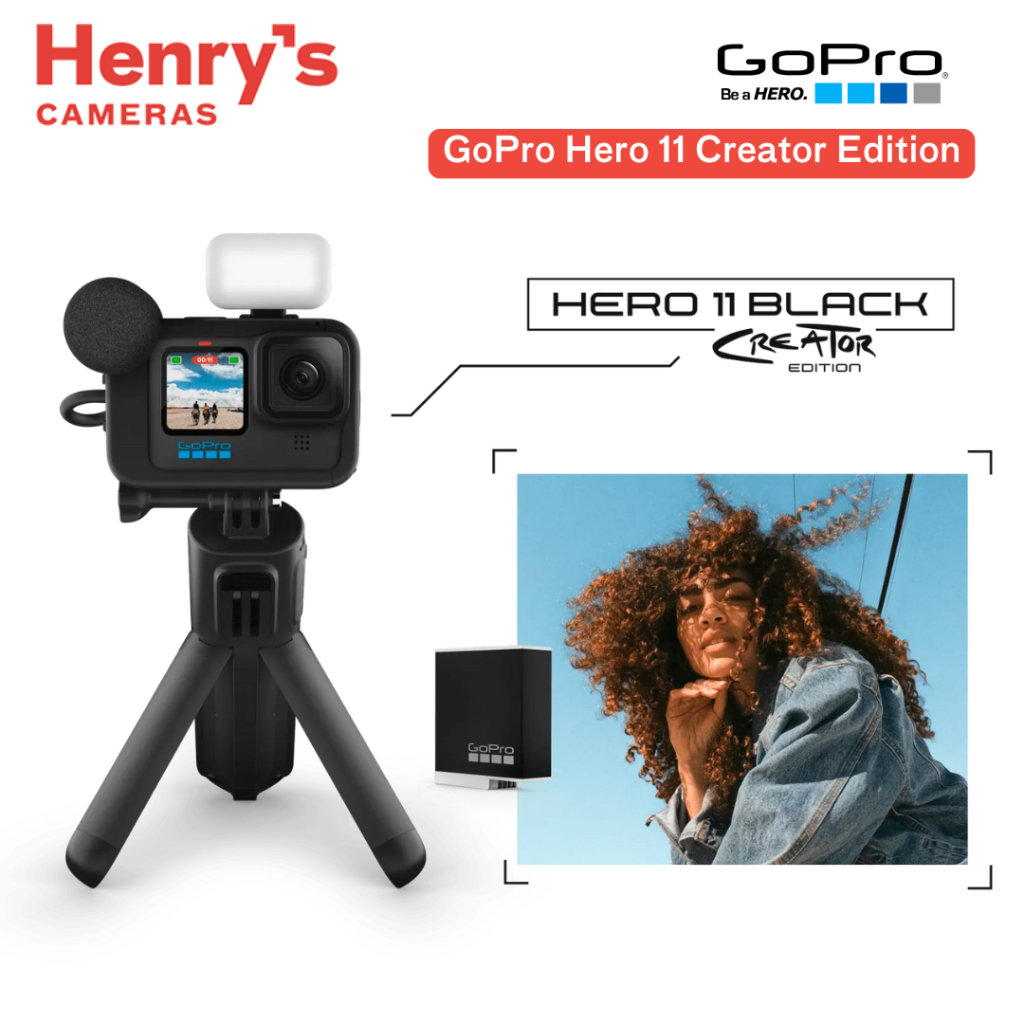 GoPro Hero 11 Creator Edition Action Camera Set Bundle - Henry's ...