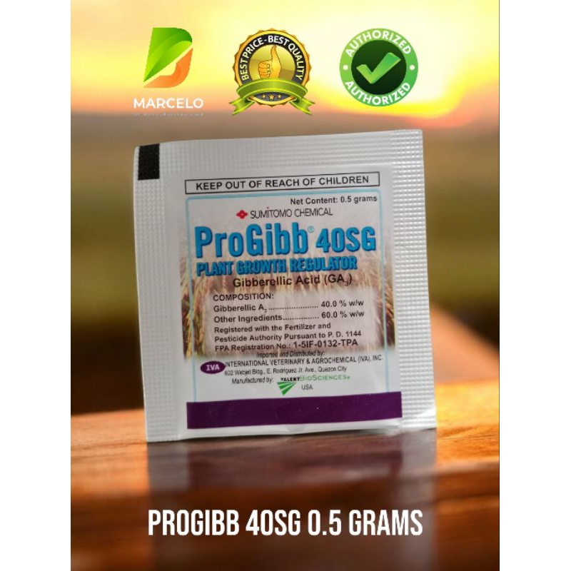 ProGibb Plant Growth Regulator Gibberellic Acid 0.5grams | Shopee ...