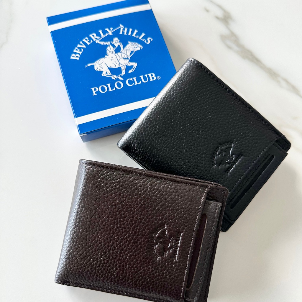 Beverly Hills Polo Club BHW14 BHW15 Men's Bifold Leather Wallet with ...