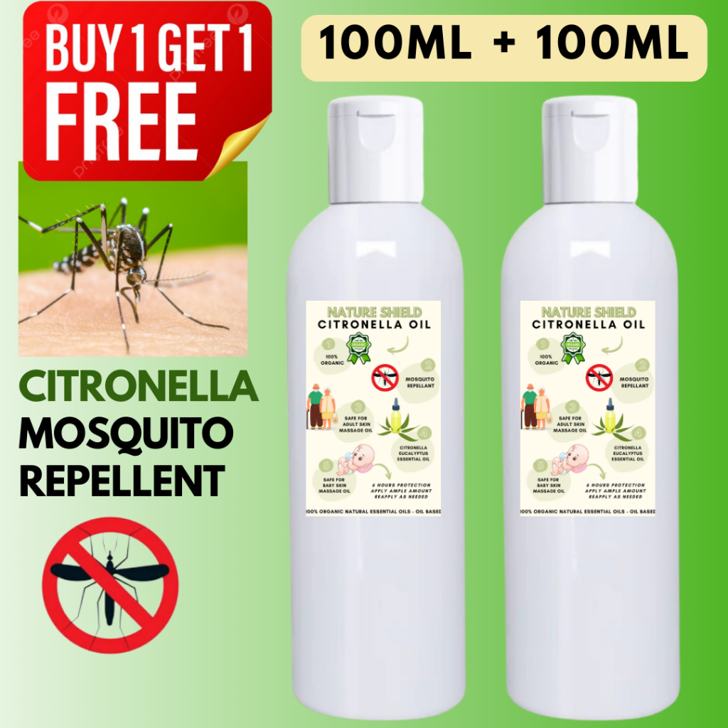 Nature Shield CITRONELLA Skin therapy Oil (mosquito repellant, Skin ...