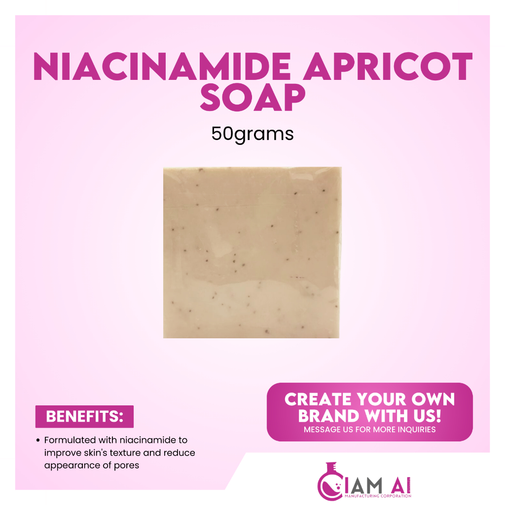 Niacinamide Apricot Soap 50g | Shopee Philippines
