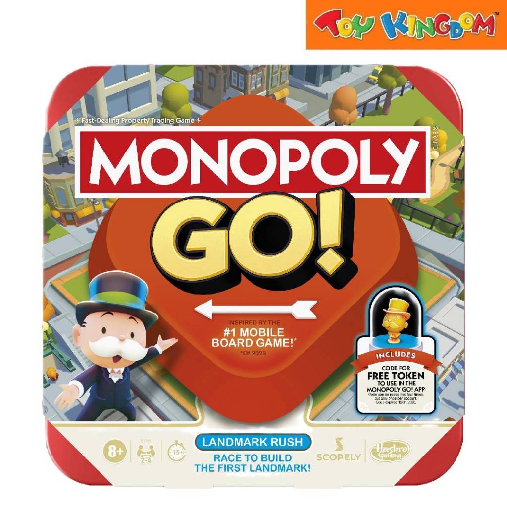 Hasbro Gaming Monopoly Go Board Game | Shopee Philippines