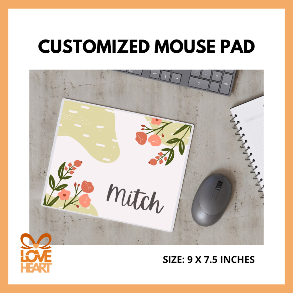 PERSONALIZED MOUSE PAD | FREE NAME | FOR YOUR COMPUTER & LAPTOP ...