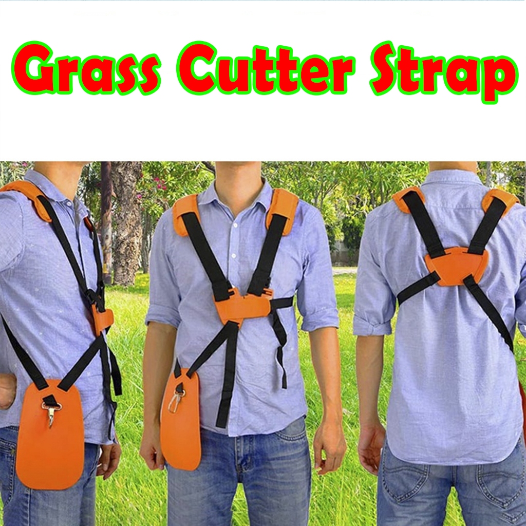 Adjustable Double Shoulder Trimmer Harness Strap Grass Cutter Harness ...