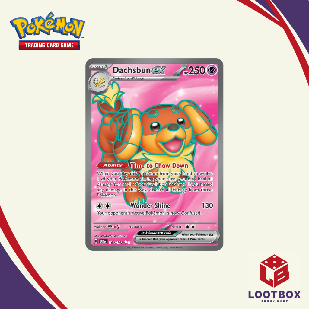 Pokemon Card Game: Dachsbun ex - Stellar Crown | Shopee Philippines